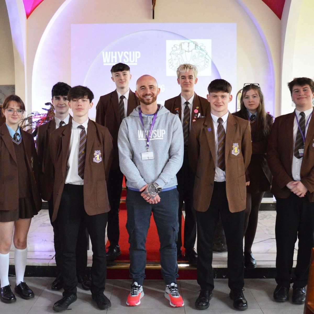 Thornleigh Salesian College - WHYSUP and BBC 5 Live Visit Thornleigh